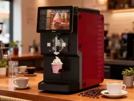 Huaxin Max Series automatic ice cream vending machine helps European ...
